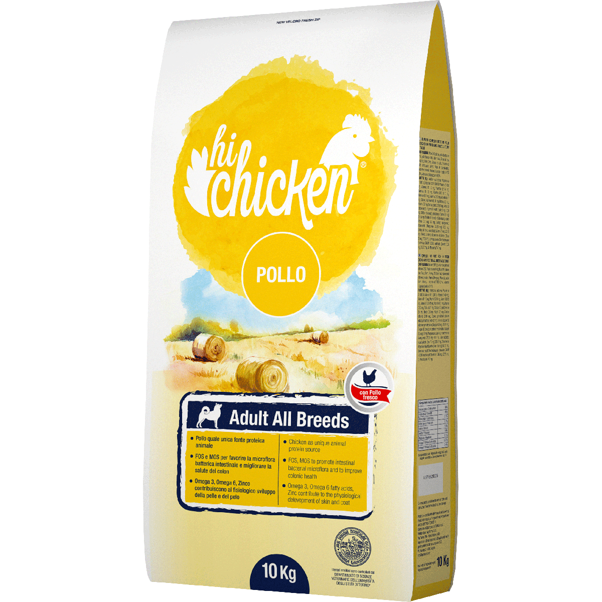 Hi Chicken Adult All Breeds Pollo Fresco 10KG - Hi