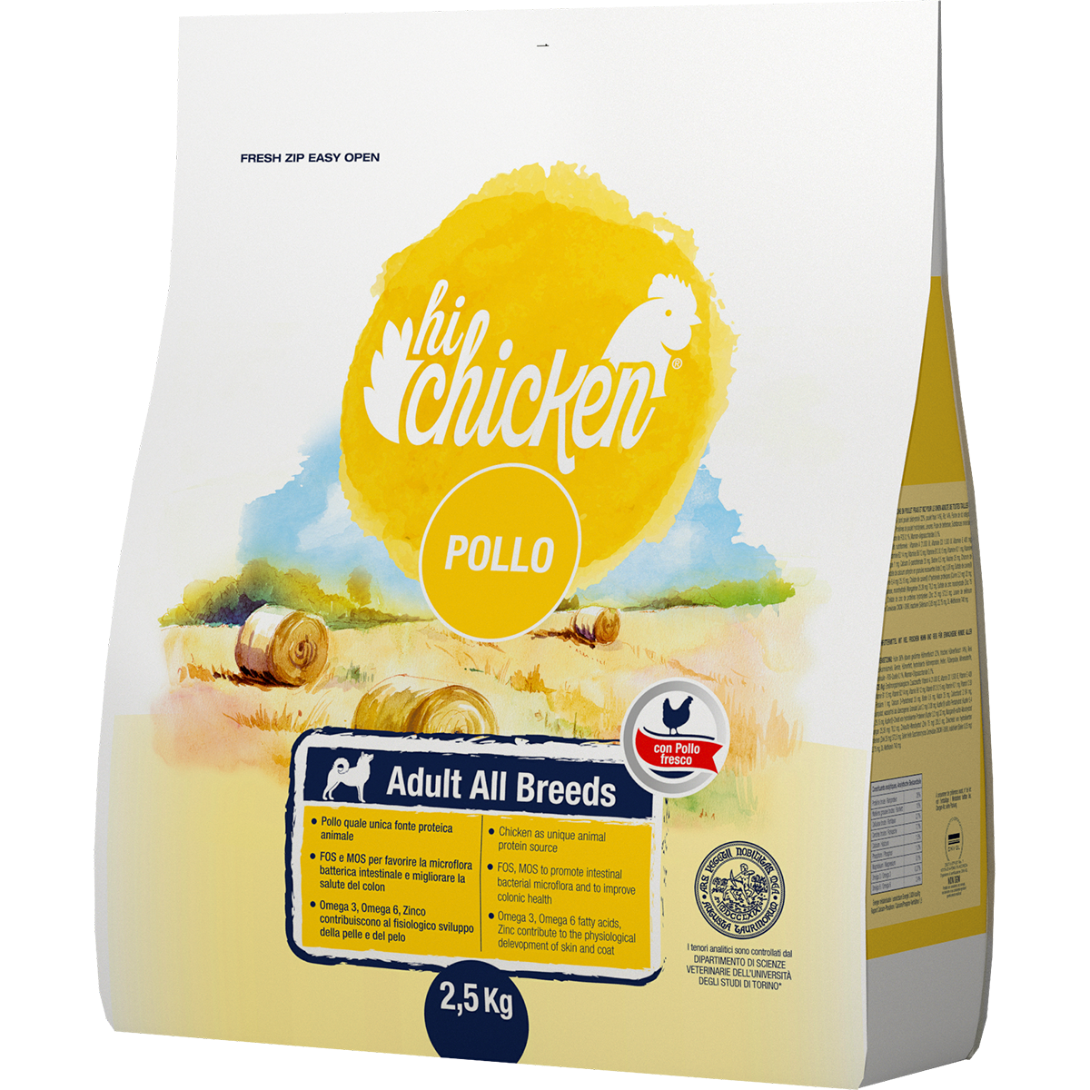 Hi Chicken Adult All Breeds Pollo Fresco 2.5KG - Hi
