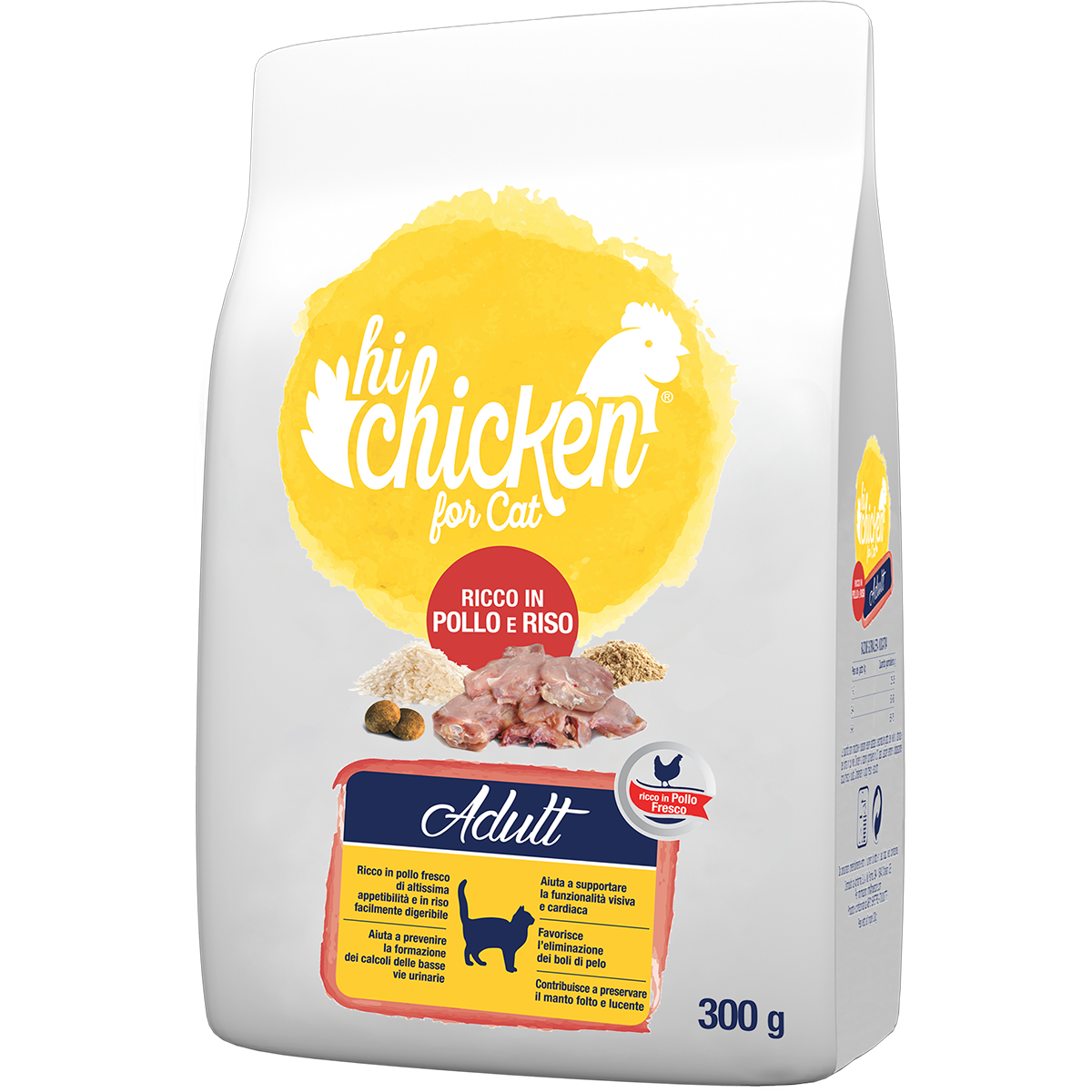 Hi Chicken Cat Adult Pollo e Riso 300G - Hi